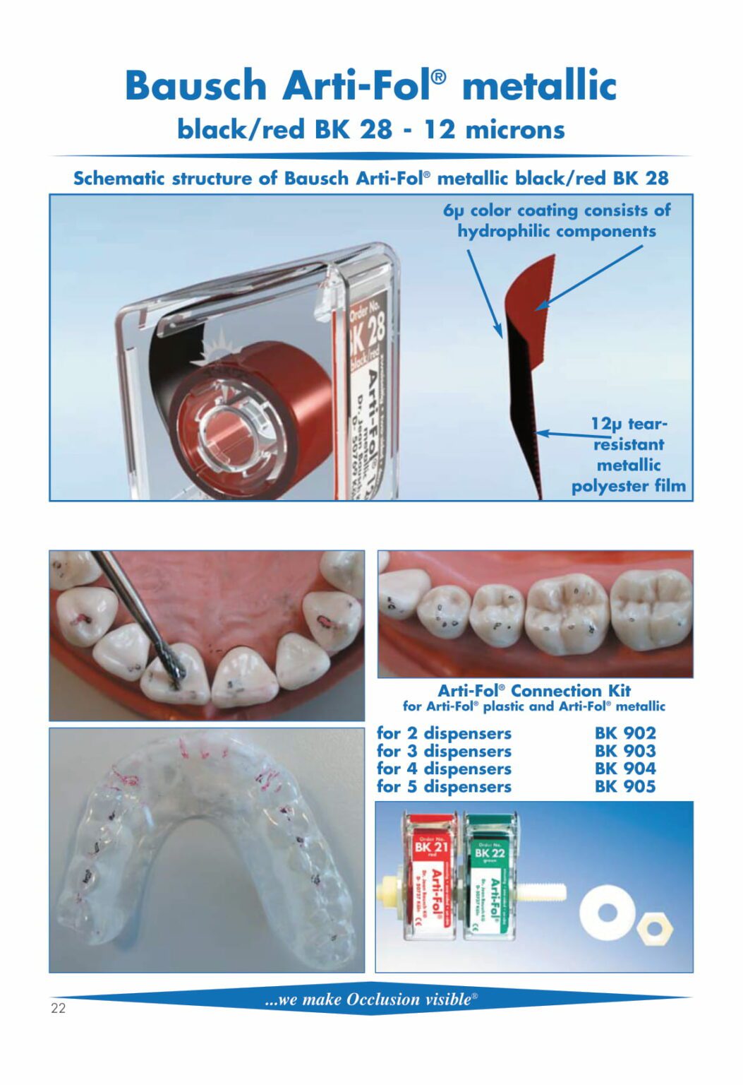 Articulating Film - Bausch Articulating Paper